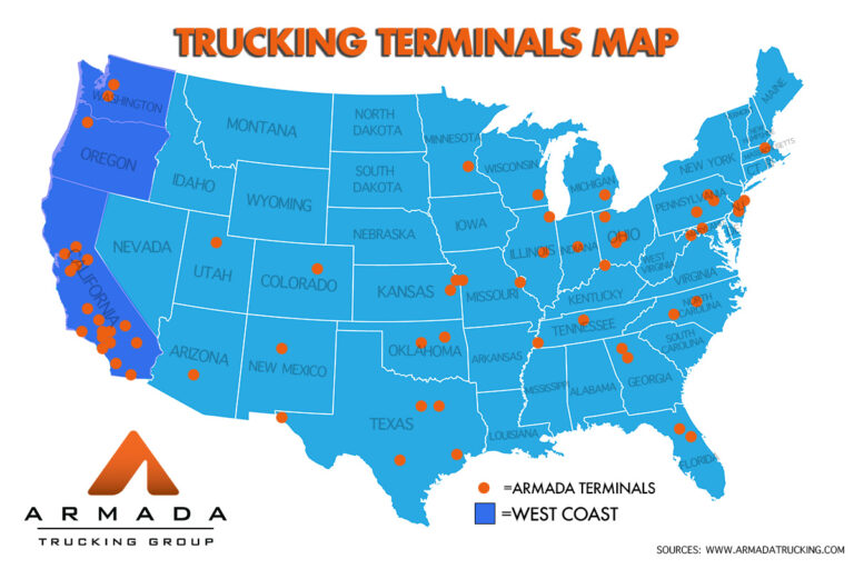Trucking Across America: West Coast Sights - Armada Trucking Group